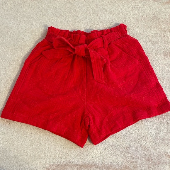 Knox Rose | Shorts | Knox Rose High Rise Red Shorts | Poshmark